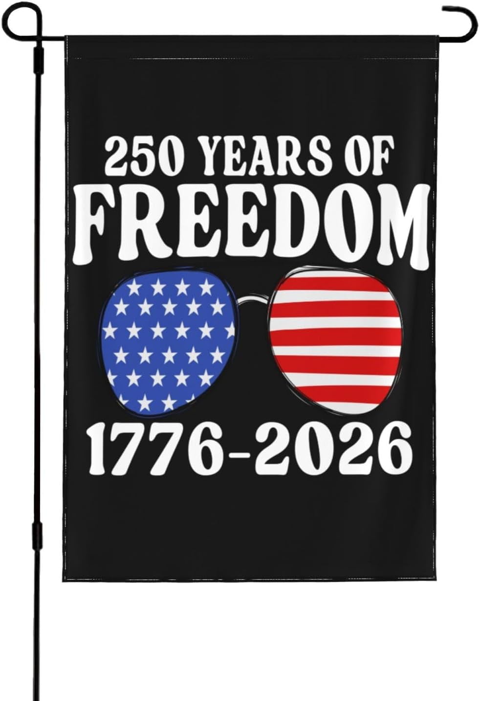 Usa 1776 2026 Flag 250 Years Freedom 4th Of July 12x18 Garden Flags ...