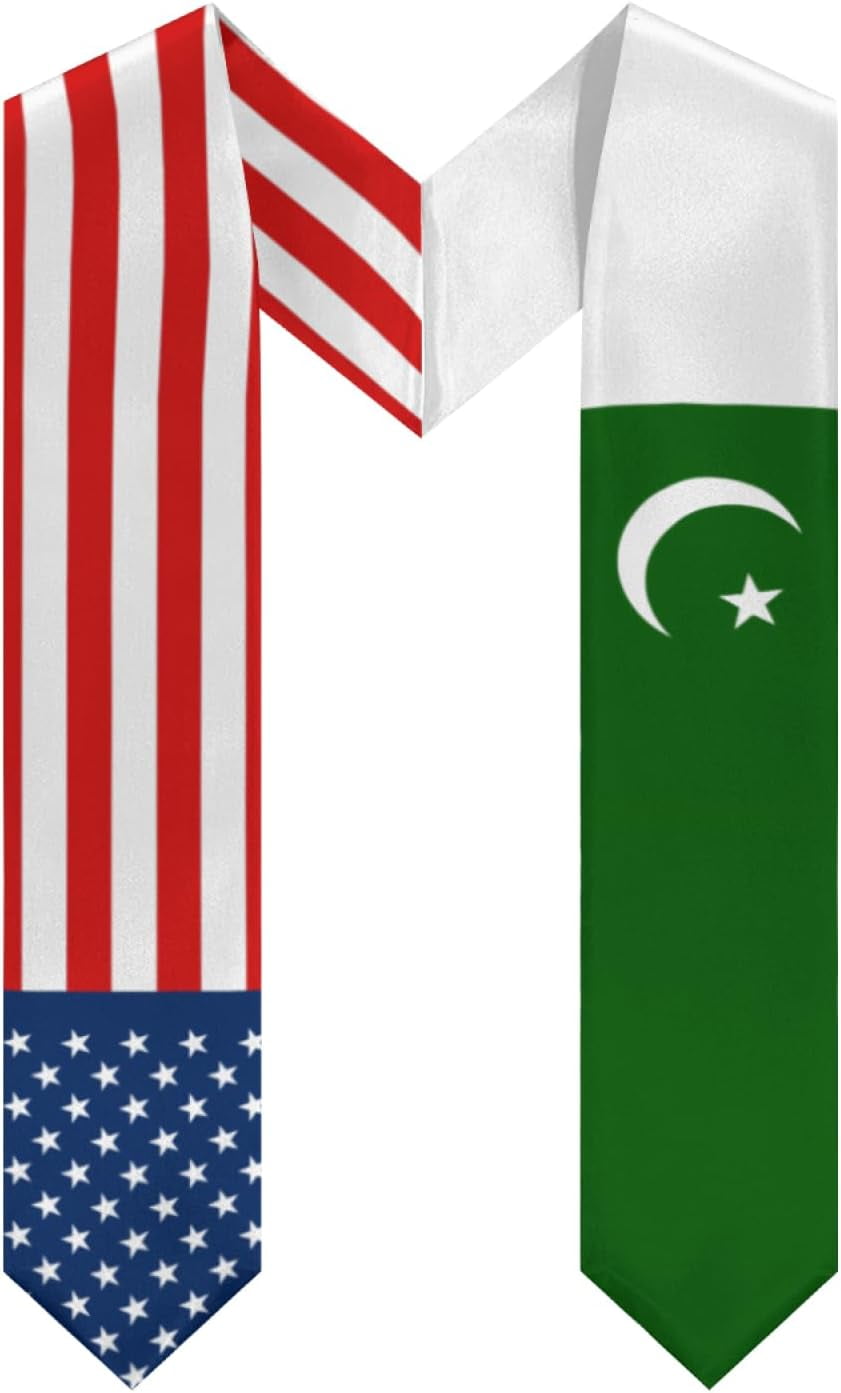 Usa American America And Pakistan Pakistani Graduation Sash Class Of ...
