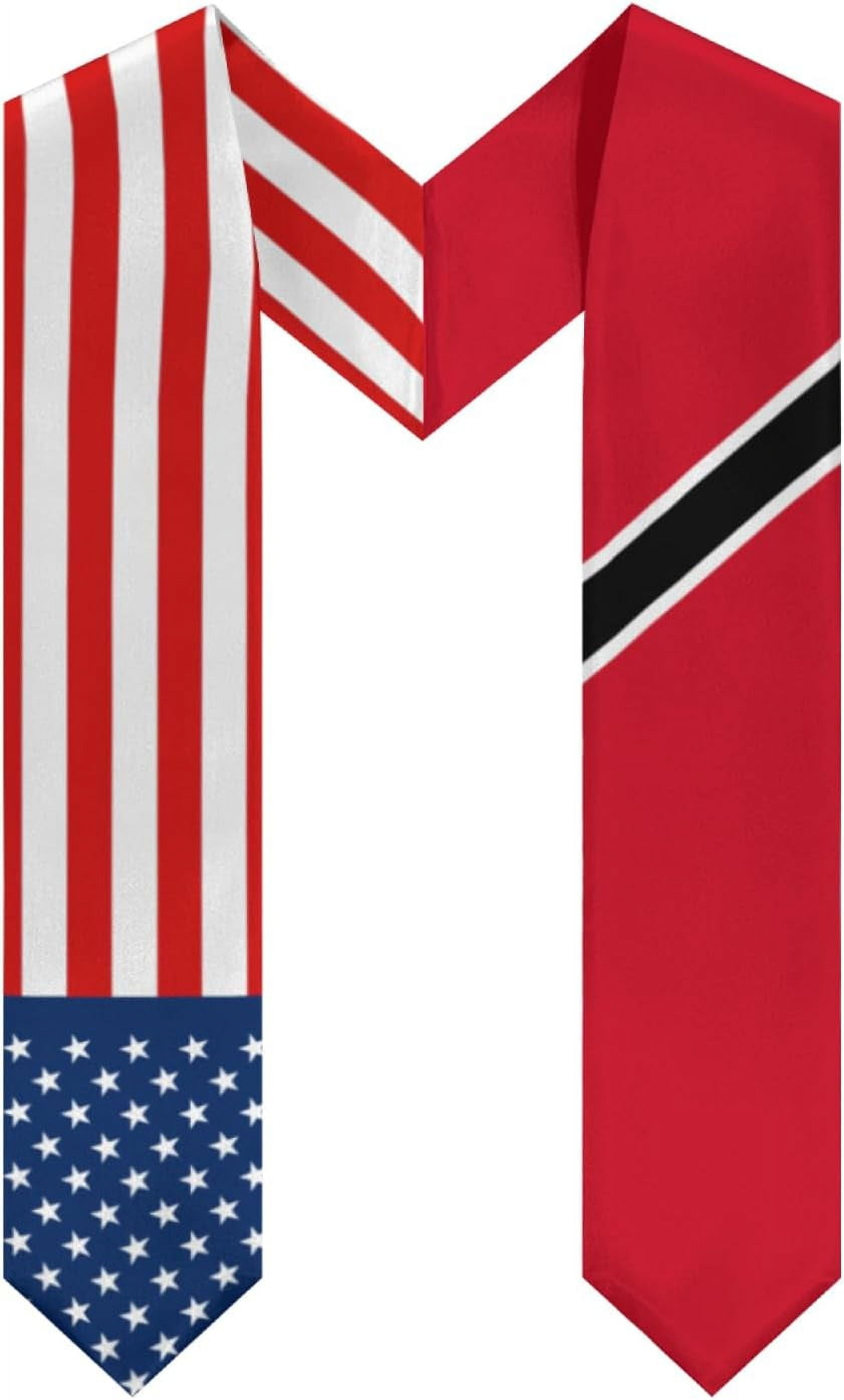 Usa American America And Trinidad and Tobago Graduation Sash Class Of ...