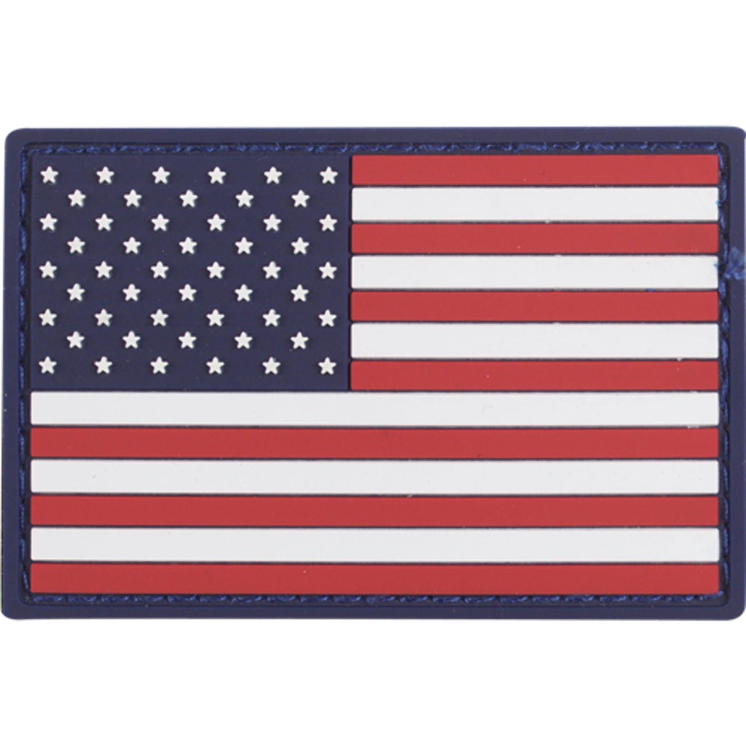 VooDoo Tactical 07-0999117000 USA Flag Rubber Patch, Red/White/Blue, 2x3 - Walmart.com