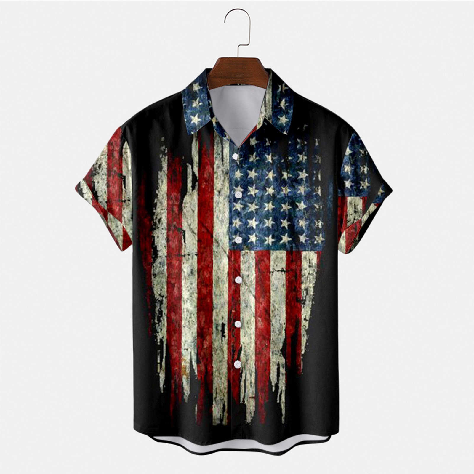 Usa Flag Shirt Sharp-Looking Mens Tanks for Summer Patriotic Good ...
