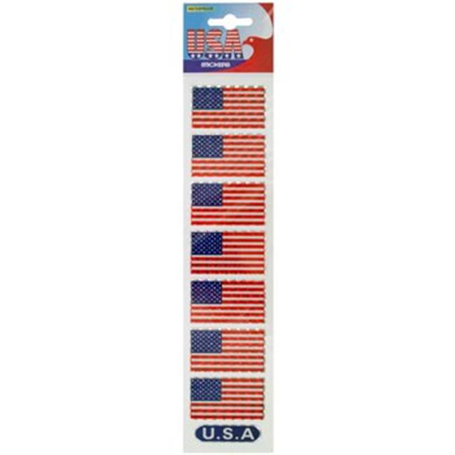 Usa Flag Stickers (pack of 36) - Walmart.com