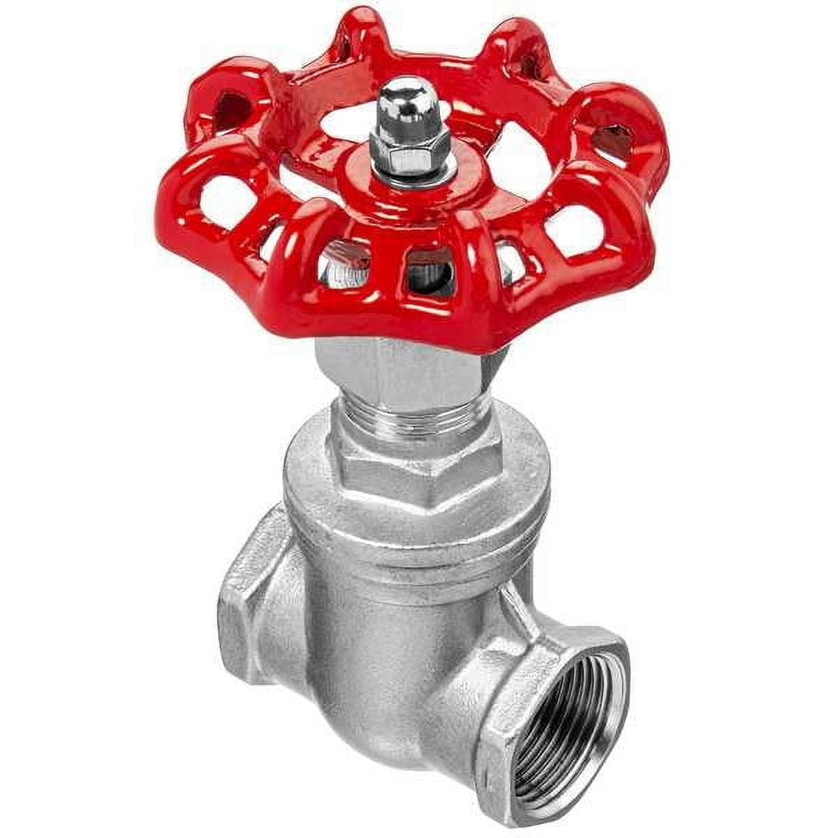 Usa Industrials Gate Valve,304 SS Body,Threaded Bonnet ZUSA-VLV-108 ...