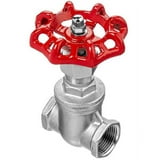 Usa Industrials Gate Valve,304 SS Body,Threaded Bonnet ZUSA-VLV-108 ...