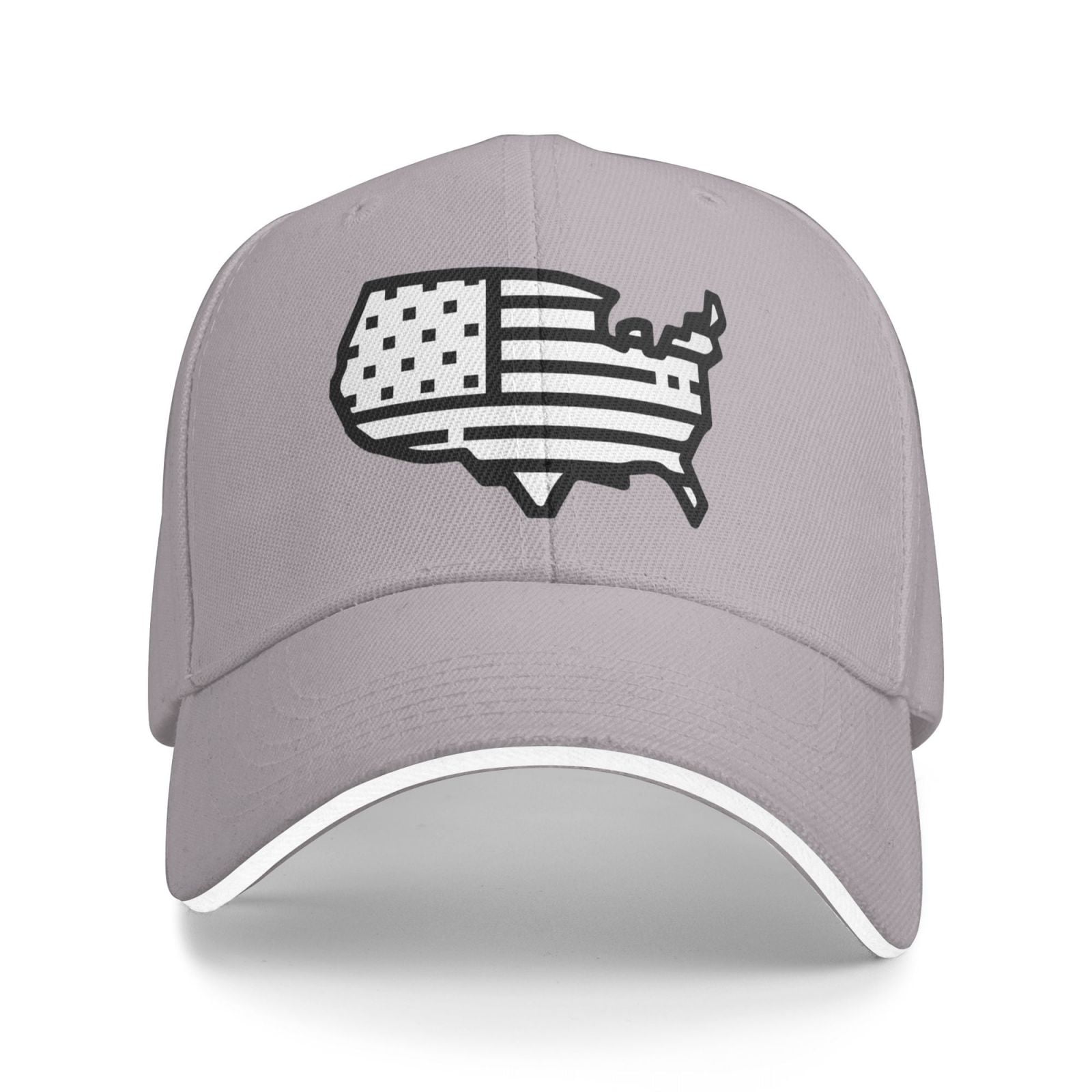 Usa Map - Maps And Location Unisex Adult Baseball Caps Adjustable ...