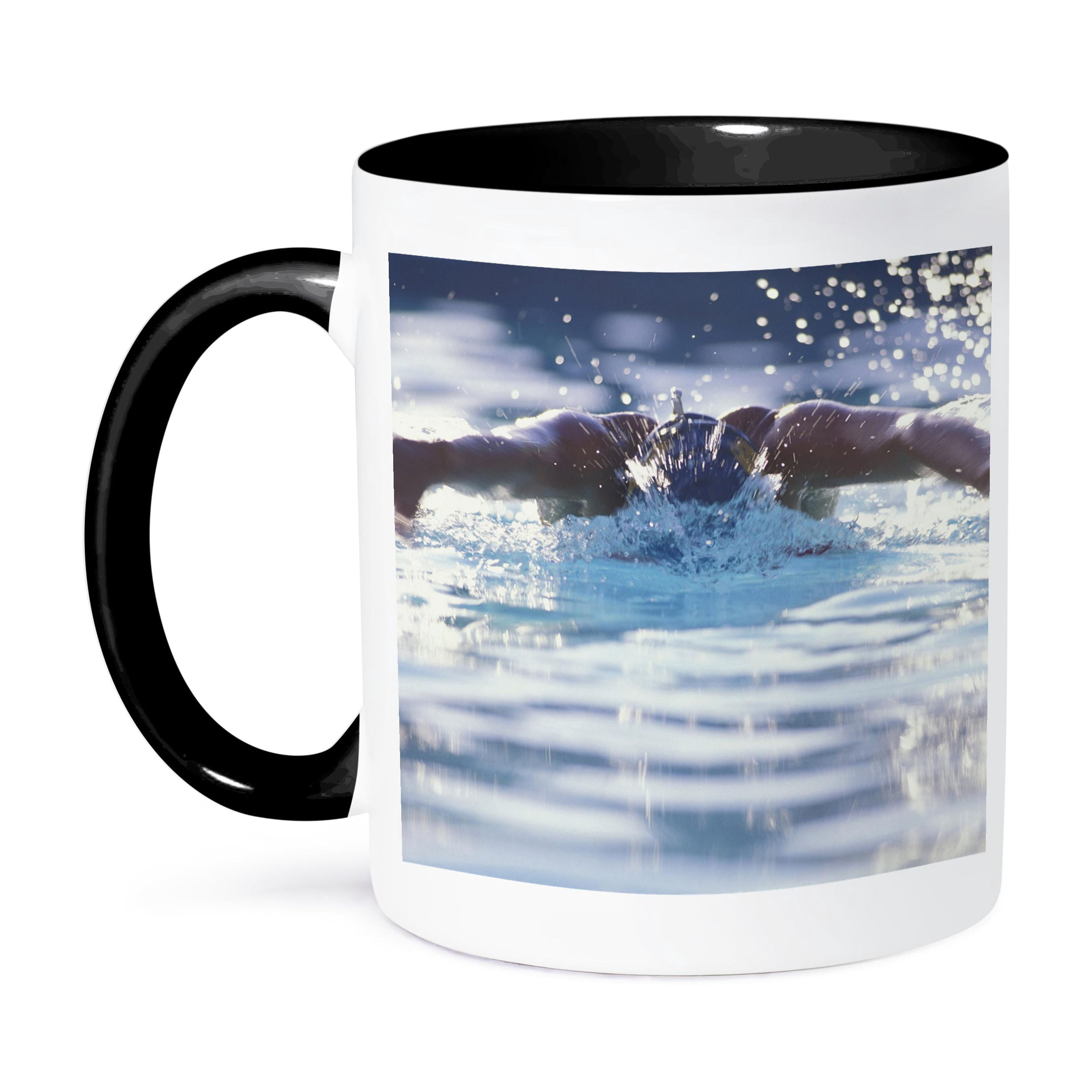 Usa, New Mexico, Santa Fe. Woman Swimming. (Mr) - Us32 Lkl0110 - Lee ...