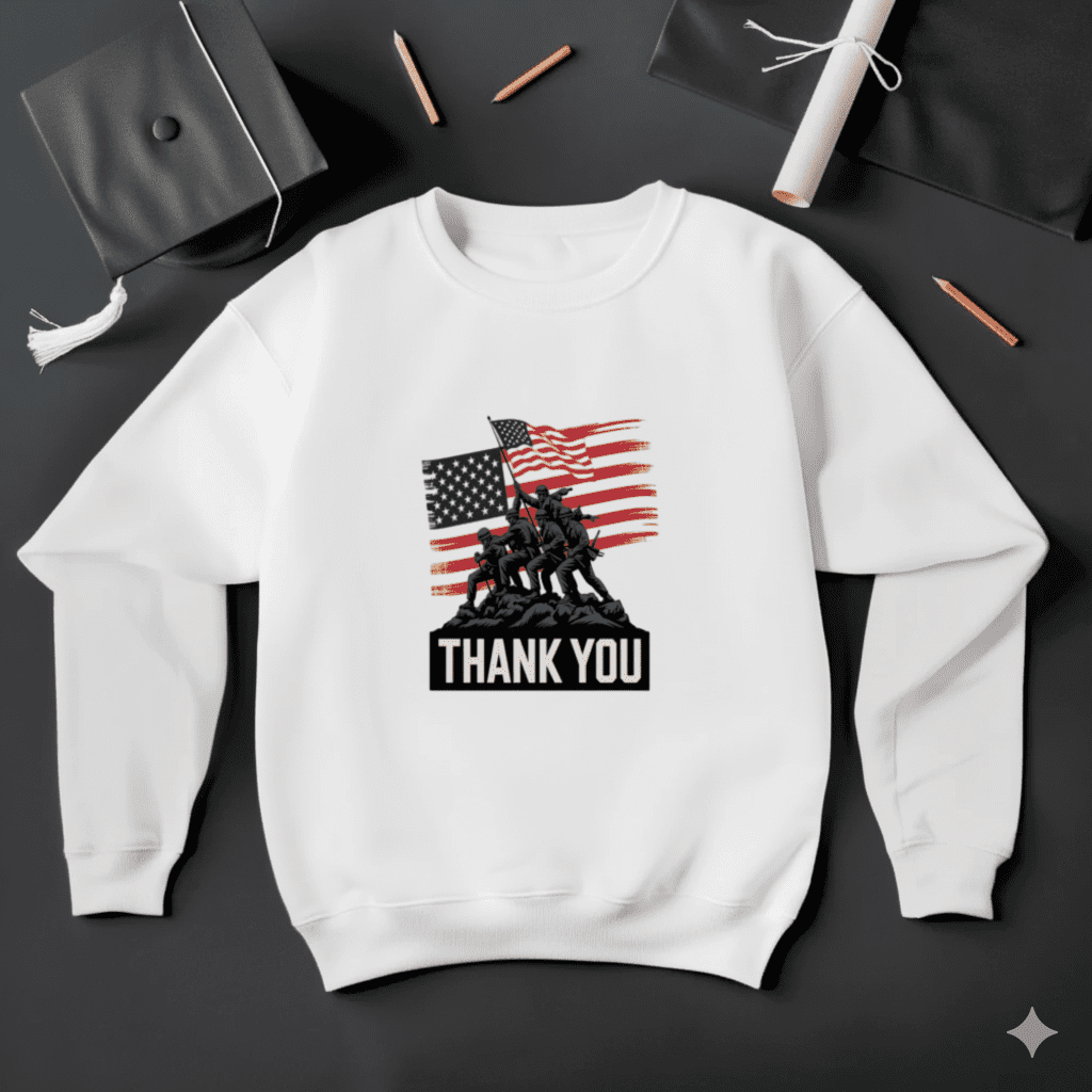 Usa Soldiers Memorial Day Honoring Veterans Brave Service Sweatshirt ...