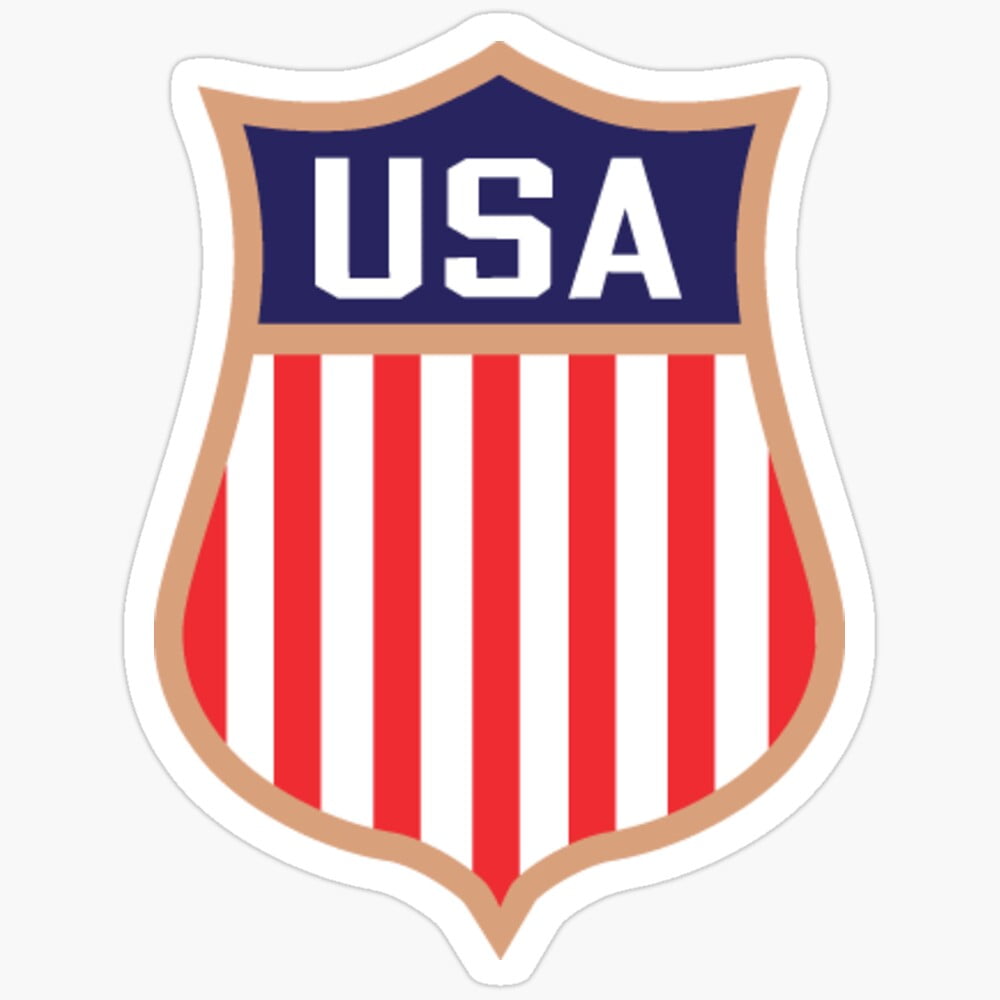 Usa Women'S Hockey Sheild Sticker Phone Decal Water Bottle Stickers Car ...