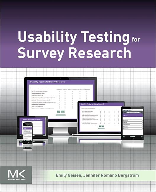 Usability Testing for Survey Research, (Paperback) - Walmart.com