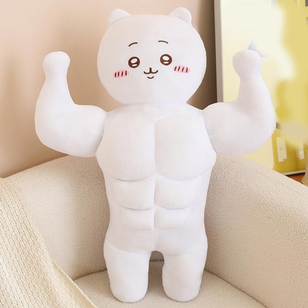 Usagi Plush Doll Chiikawa Muscle Plushie Hachiware Cute Anime Pillow ...