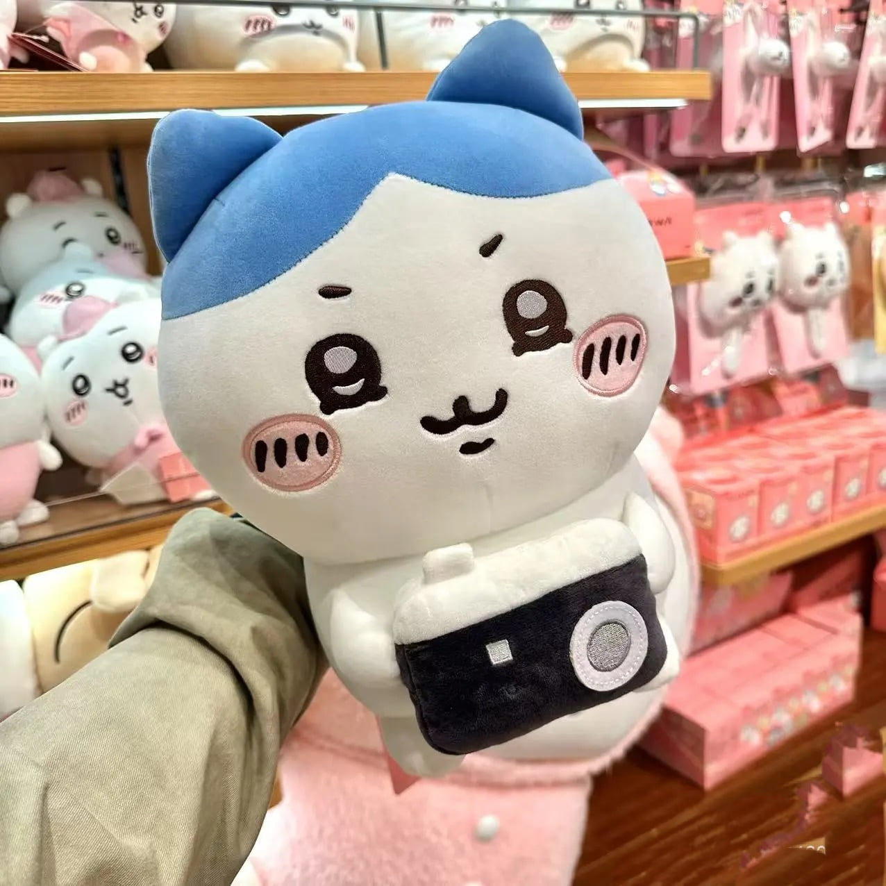 Usagi Weeding Certificate Series Hachiware Camera Plush Toy Large Doll ...