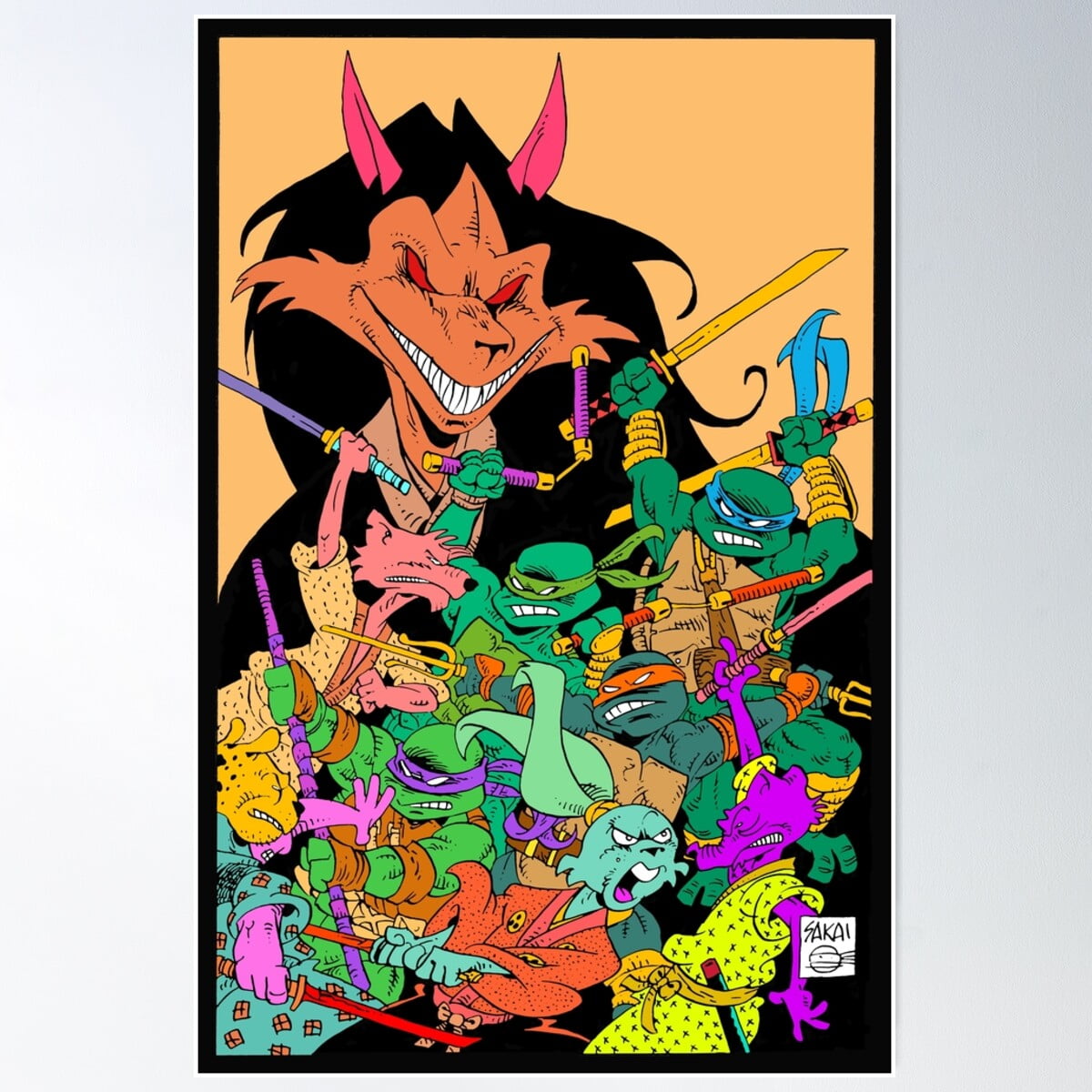 Usagi Yojimbo By Stan Sakai Featuring Teenage Mutant Ninja Turtles ...