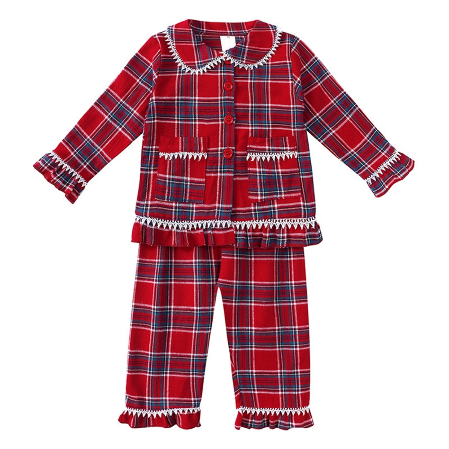 Kids Plaid Pajamas