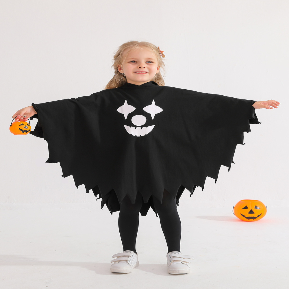 Usaibhir Kids Glow-in-the-Dark Ghost Costume Boys Girls Boo Hooded ...