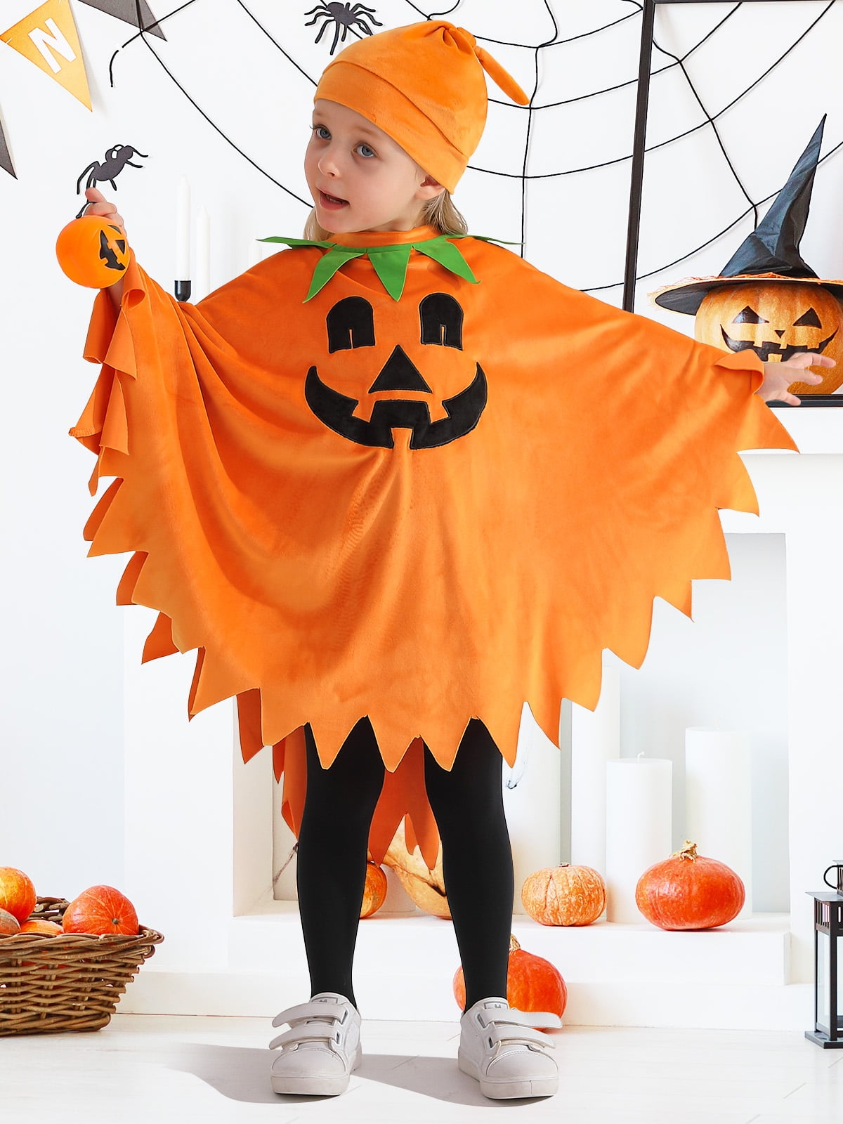 Usaibhir Toddler Halloween Ghost Costume Fancy Party Costumes Cloak ...