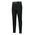 Usaibhir Youth Boys' Compression Pants Leggings Tights Athletic Base ...