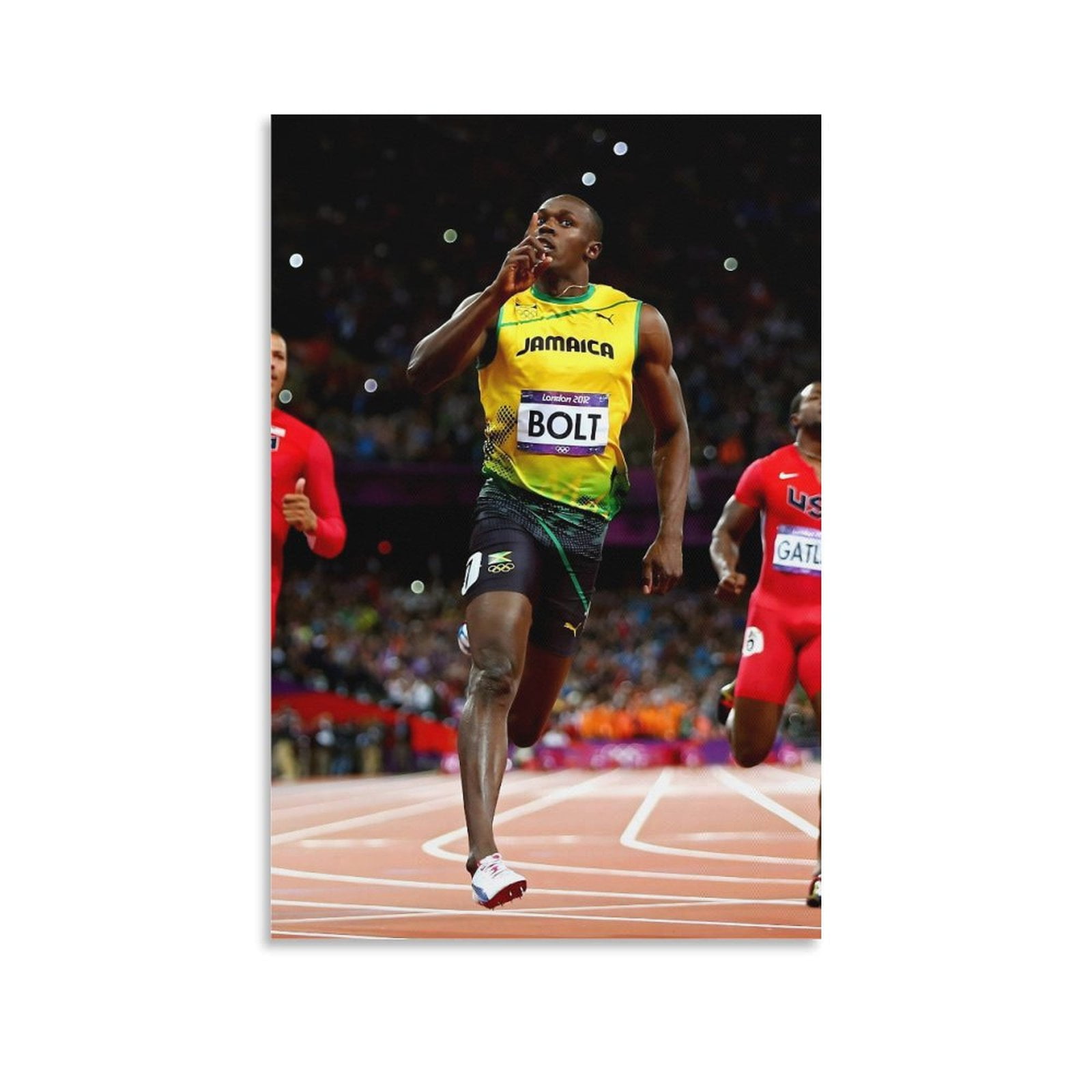 Usain Bolt Male Track And Field Athlete Poster (42) Poster Cool ...