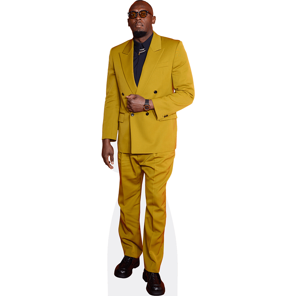 Usain Bolt (Suit) Life Size Cutout. Standee. - Walmart.com