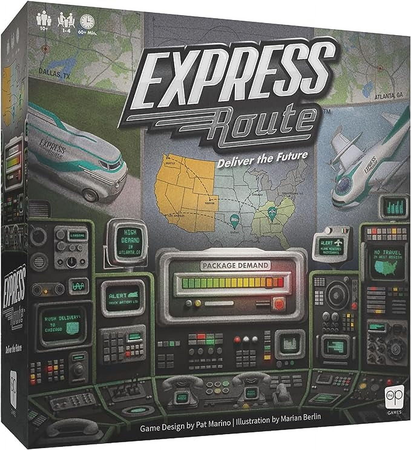 Usaopoly: Express Route - Board Game - Walmart.com