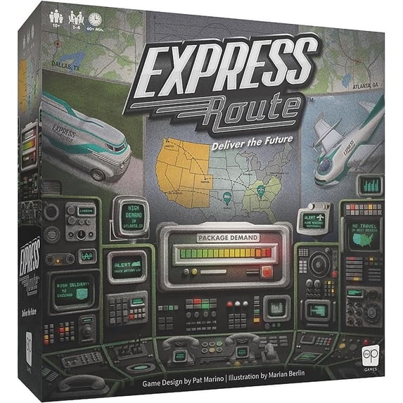Usaopoly: Express Route - Board Game - Walmart.com