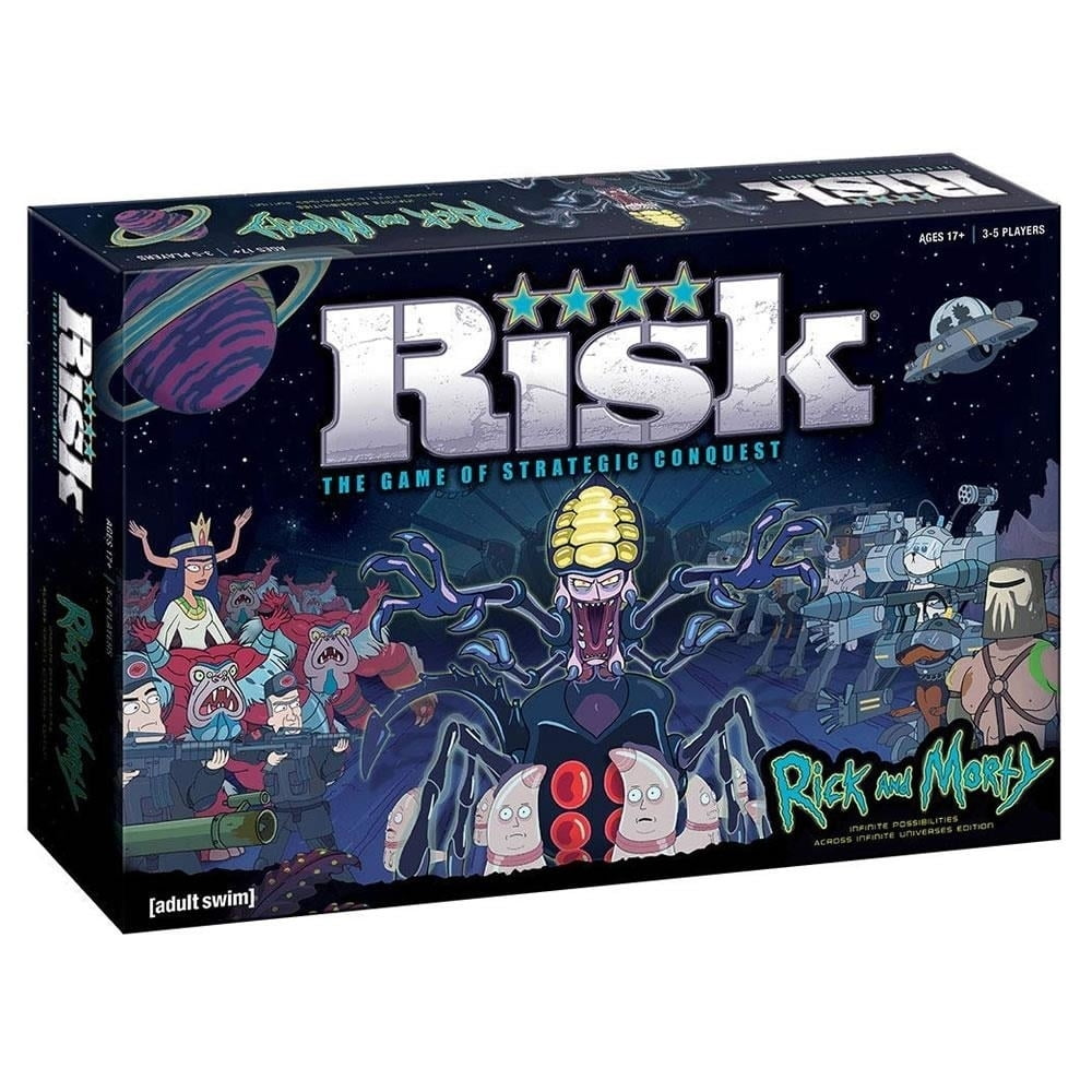 Usaopoly Risk Rick and Morty Board Game - Walmart.com