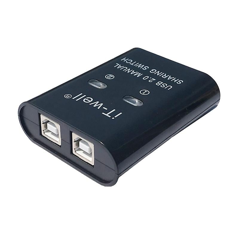 Usb 2.0 Printer Sharing Device Manual Sharing Switch Hub 2 In 1 Out ...