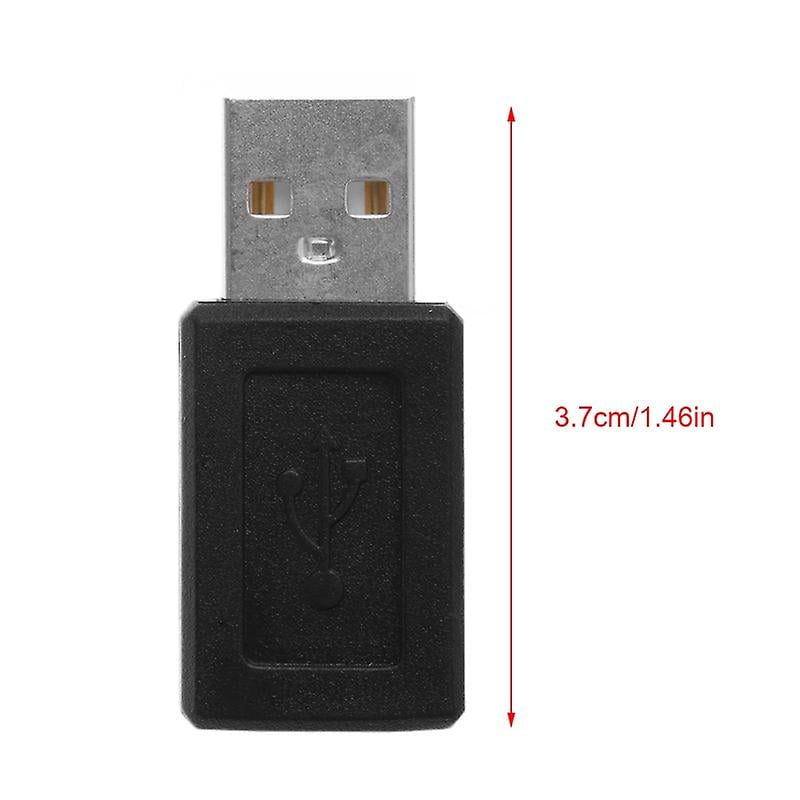 Usb 2.0 Type A Male To Mini Usb 5-pin Type B Female Connector Converter ...