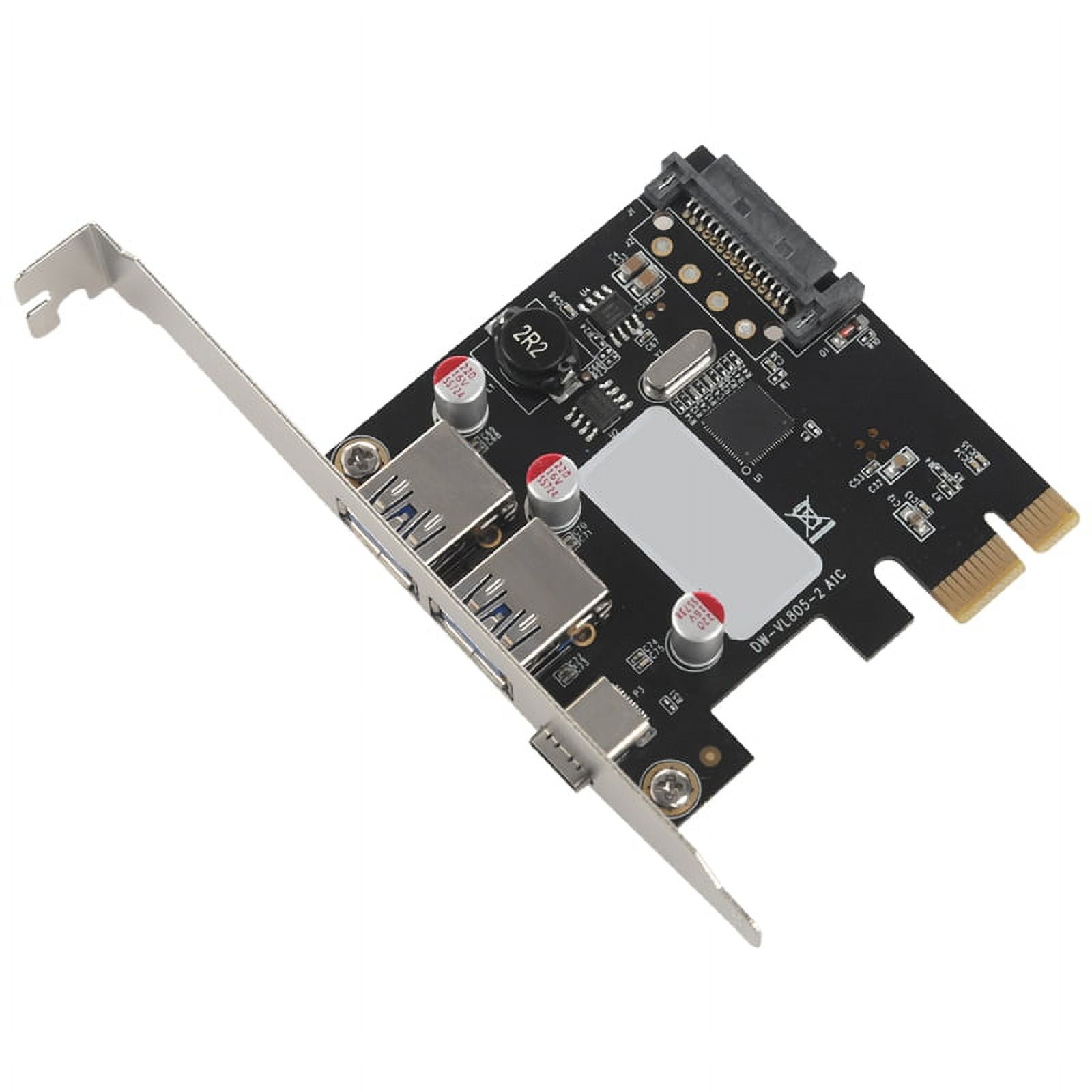Usb 3.1 Type C Pcie Expansion Card Pci-E To 1 Type C And 2 Type A 3.0 ...