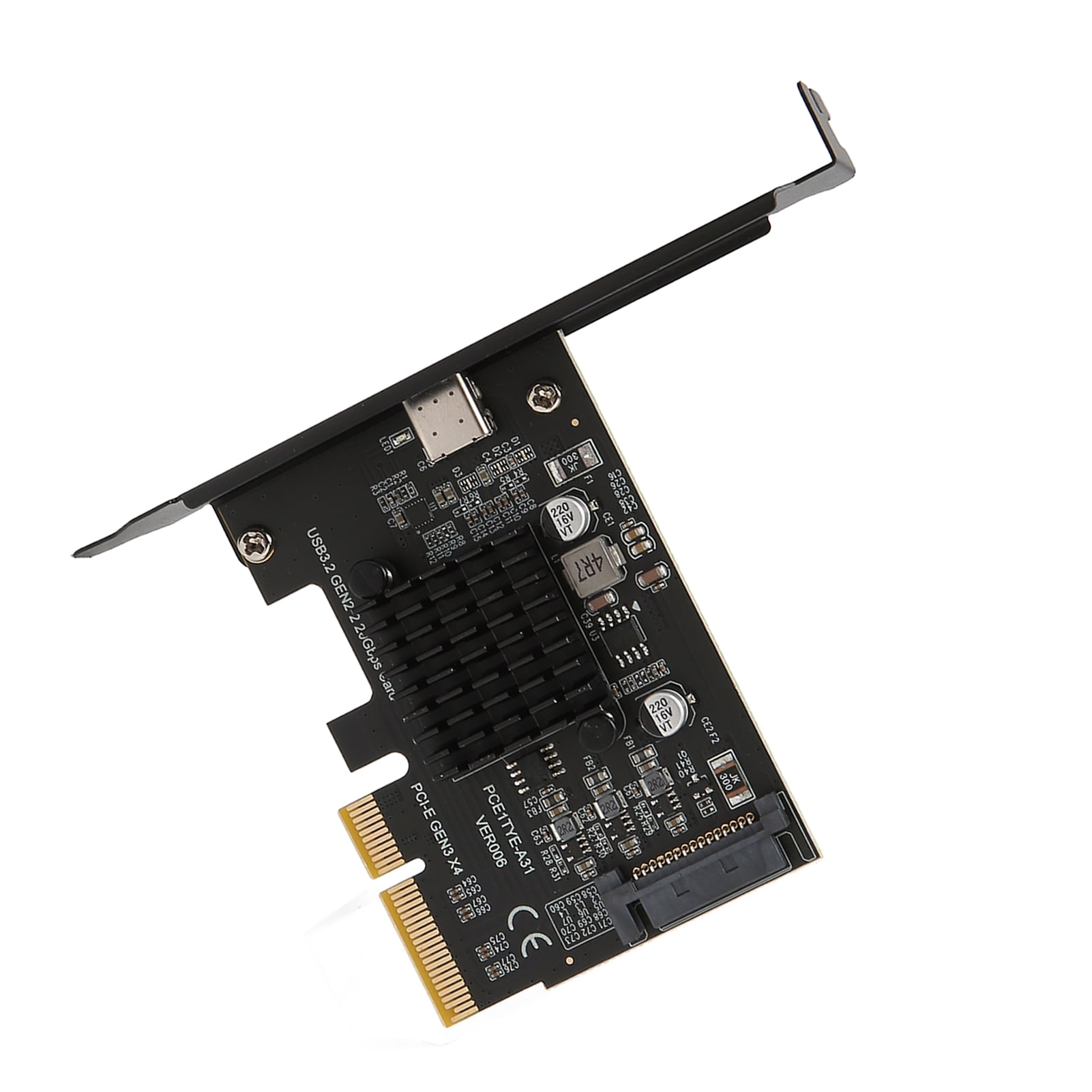 Usb 3.2 Gen 2 Expansion Card, Printed Circuit Board Type C 20Gbps ...