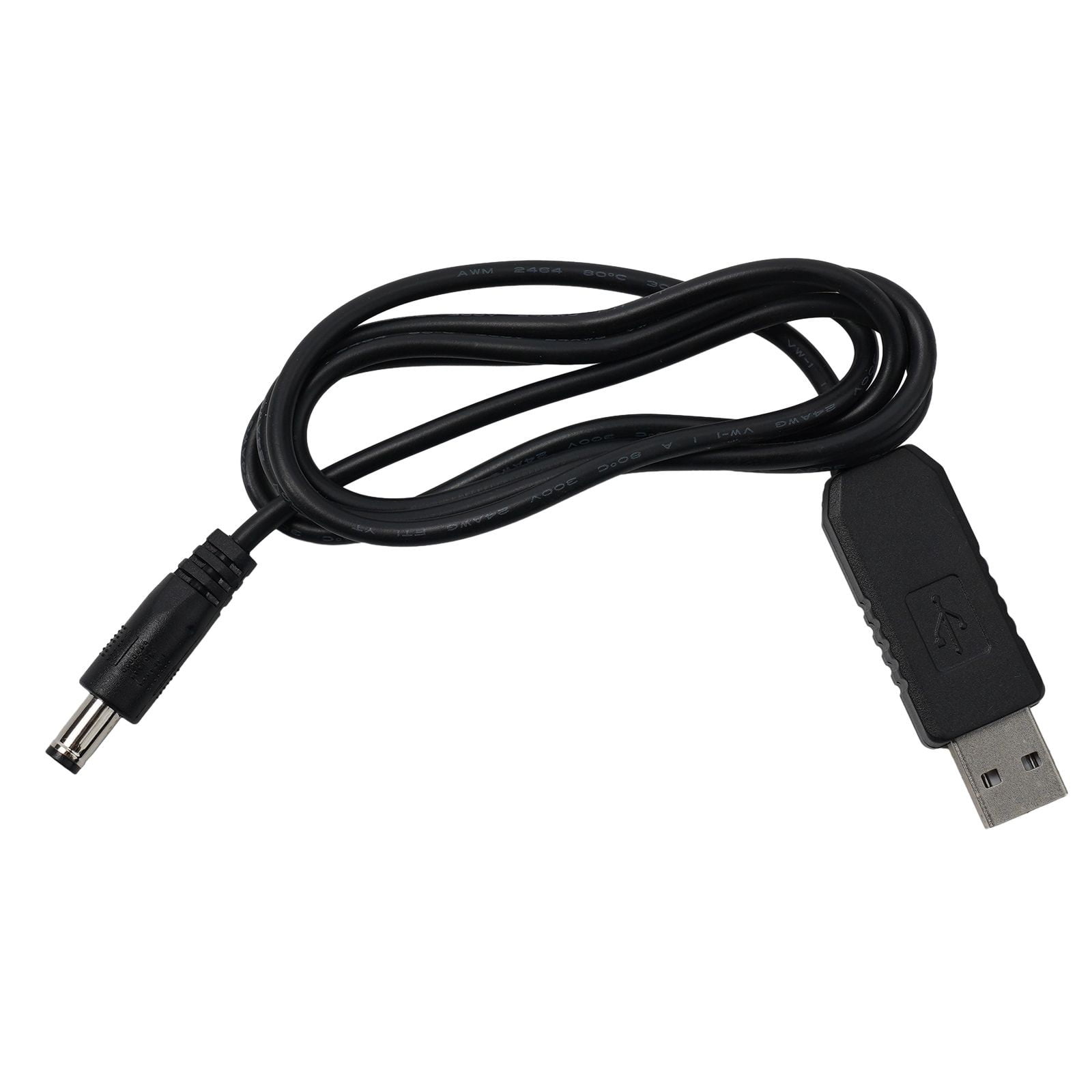Usb 5V To 12V Boost Step Up Power Supply Cable Converter Interface 5.5 ...