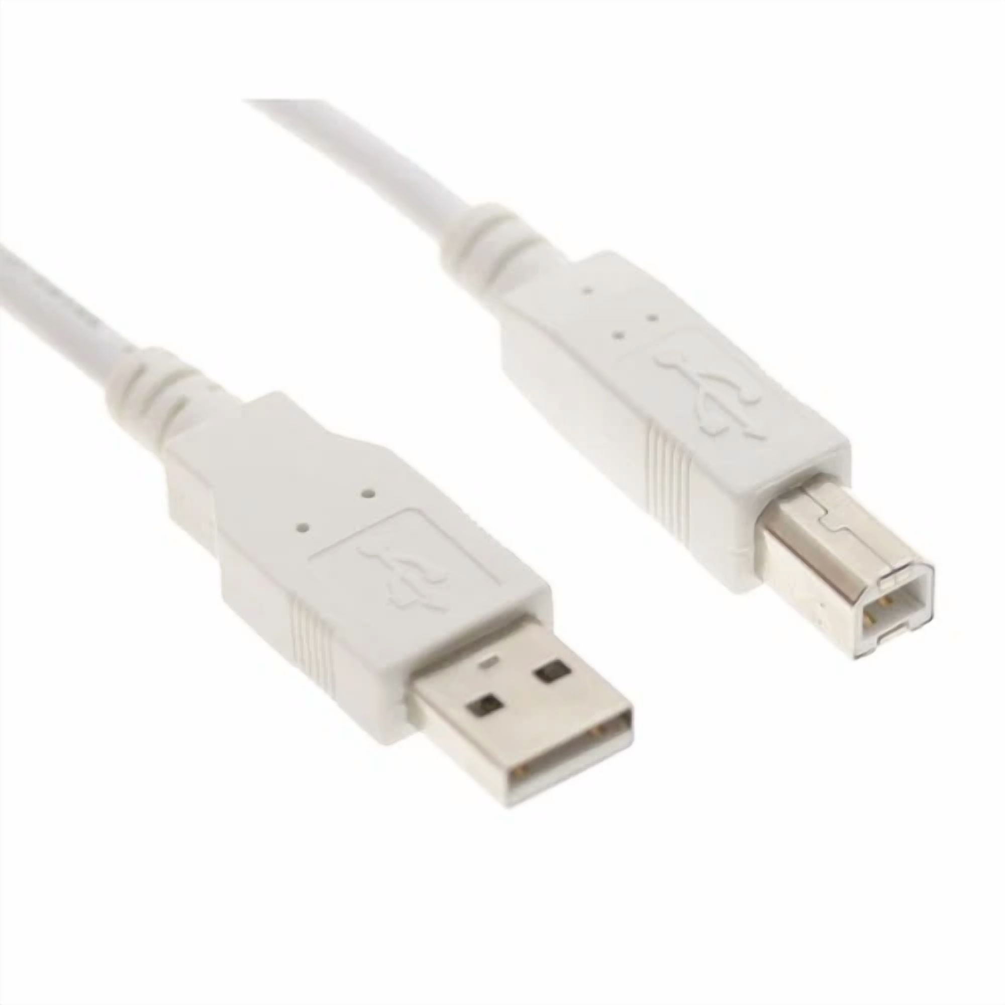 Usb A-B Printer Cable 3 Ft. ~ Beige 3 Feet - Walmart.com