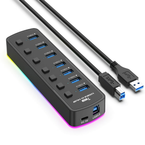 Usb Adapter Usb Connector Usb Extension Cable 7 Ports Usb Extender ...
