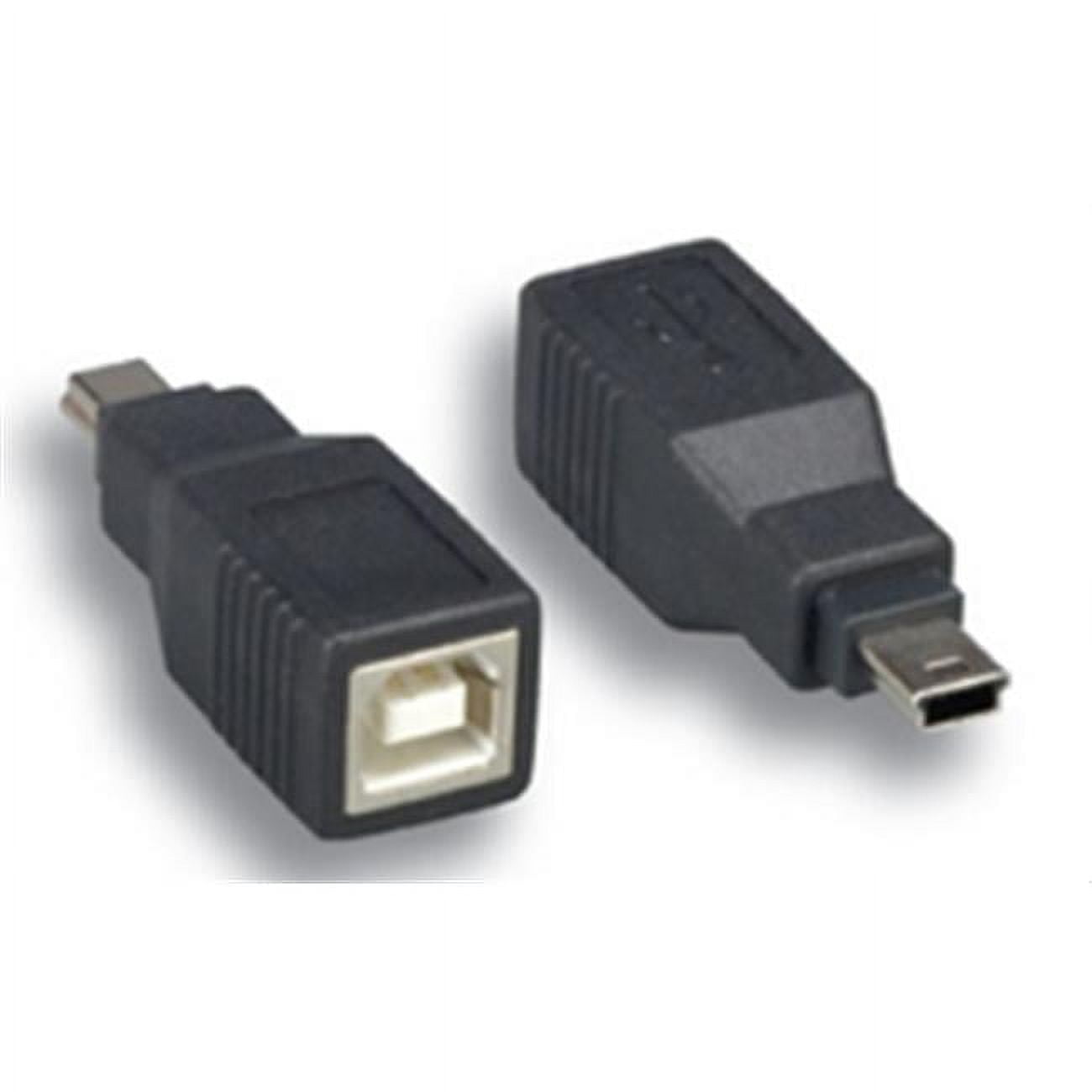 Usb B Female to Mini B 5Male Adapter - Walmart.com