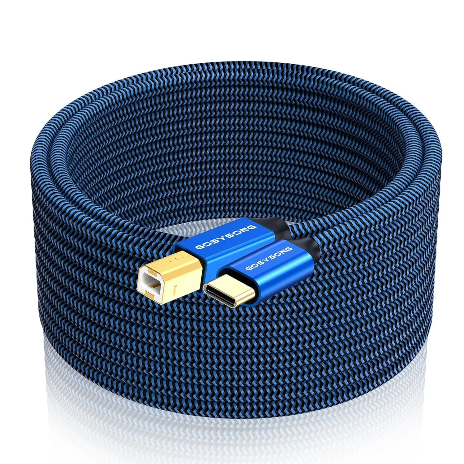 Usb C Printer Cable 10Ft, High Speed C To B Cord Blue - Walmart.com