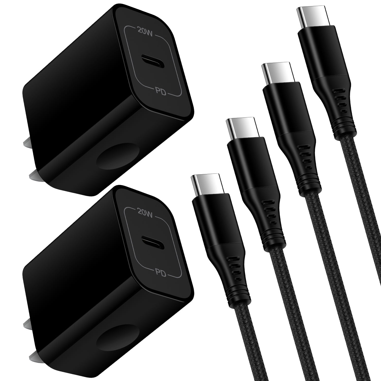 Usb C Super Fast Charger Block,HopePow 2PACK 20W Type C USB C Charger ...