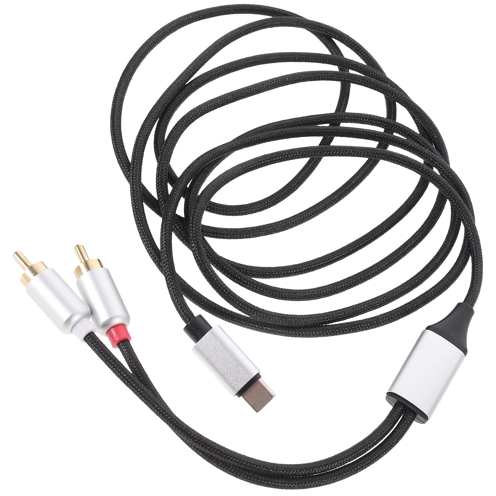 Usb C To Double Rca Audio Cable Y Splitter Audio Converter 2m Connector ...