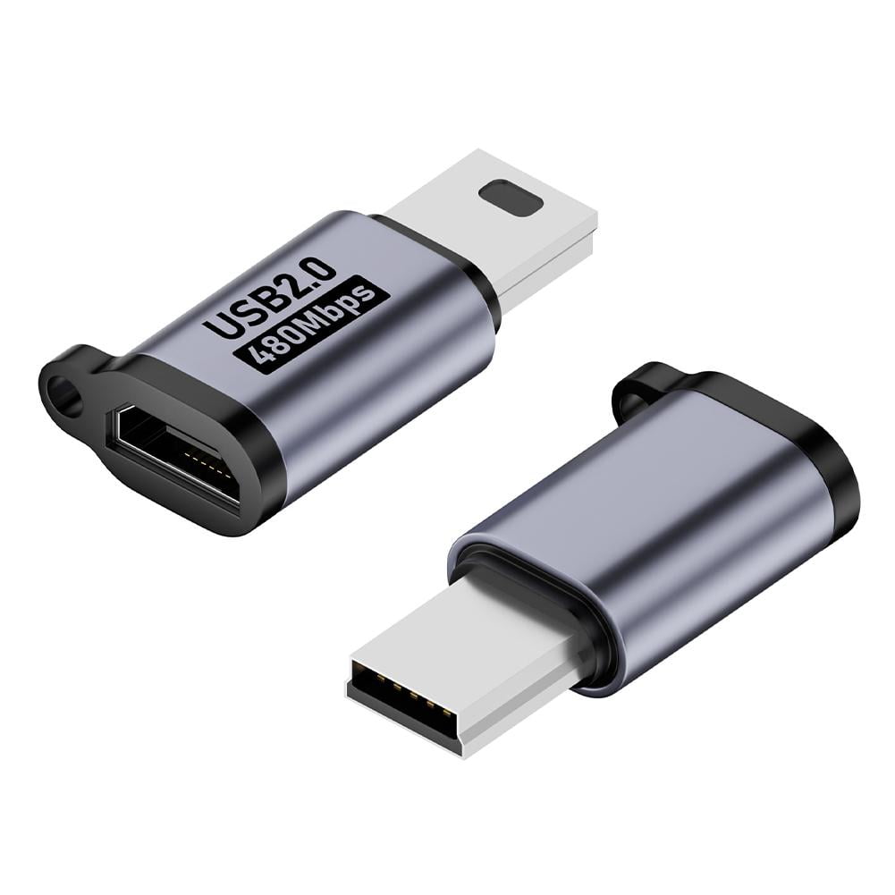 Usb-C To Micro USB Mini USB Adapter Type-C Female To Converter Male Usb ...