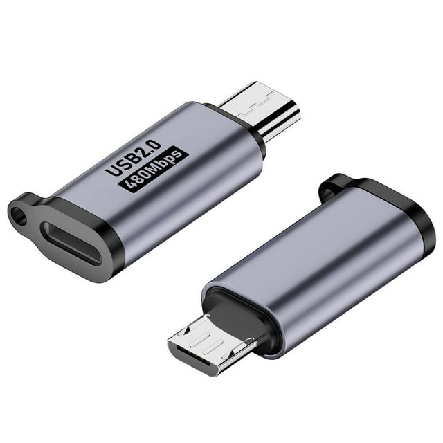 Usb-C To Micro USB Mini USB Adapter Type-C Female To Converter Male Usb ...