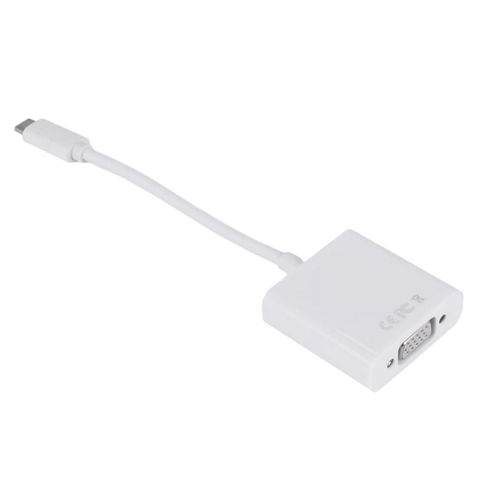 Usb C To Vga Adapter,Type C To Vga Adapter Compatible for Pro 2016/2017 ...