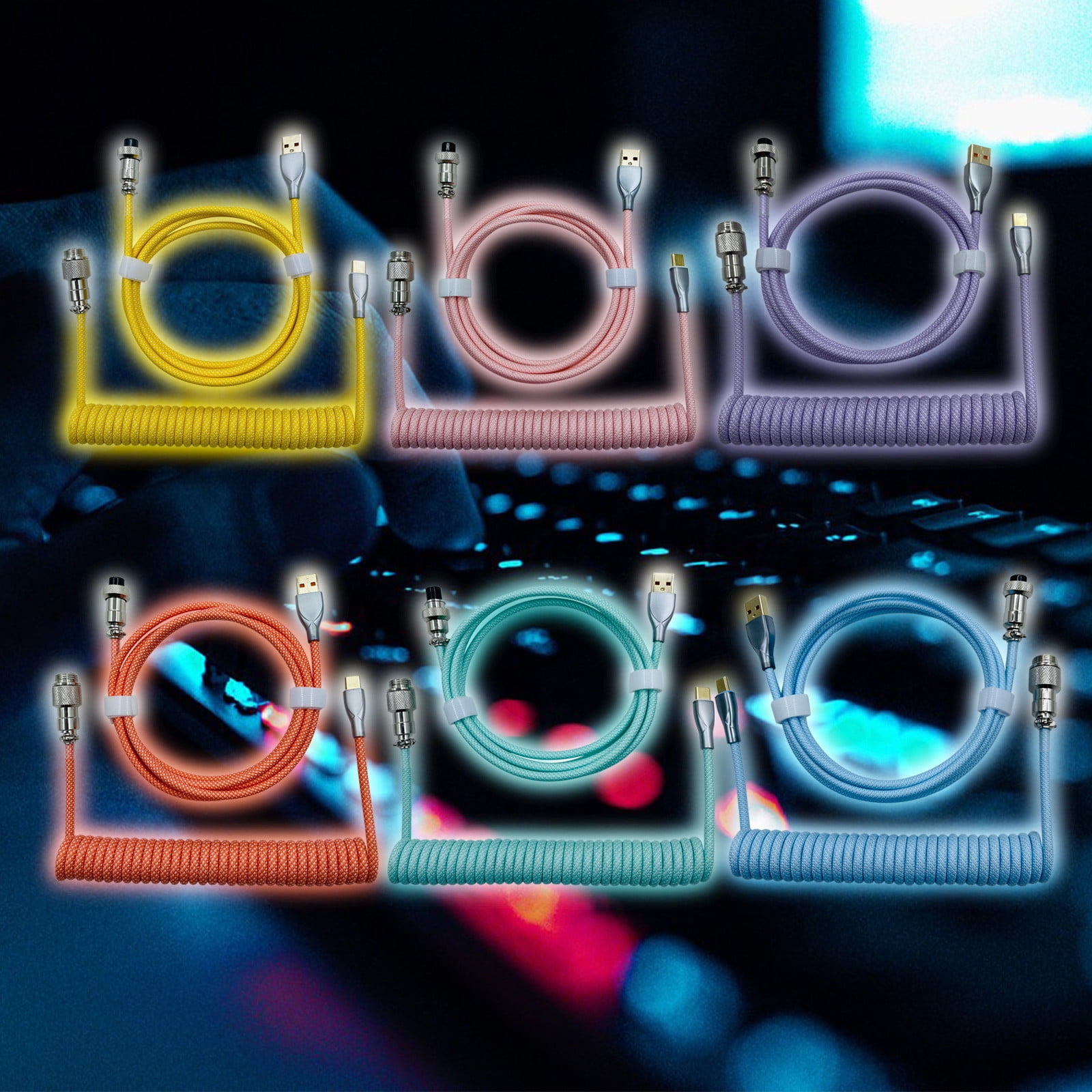 Usb C to Usb a Cable, Detachable Metal 1.5m, Double-sleeved Gaming ...