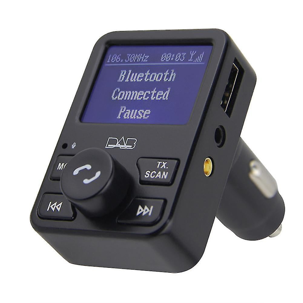 Usb Car Dab/Dab+ Radio Adapter Bluetooth Digital Mp3 Player Fm Music Transmitter Universal Car ...
