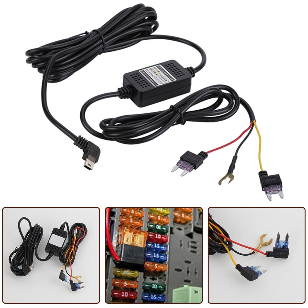 Usb Car Hard Wire Kit Box Hardwire Charger Adapter for Dash Cam Camera ...