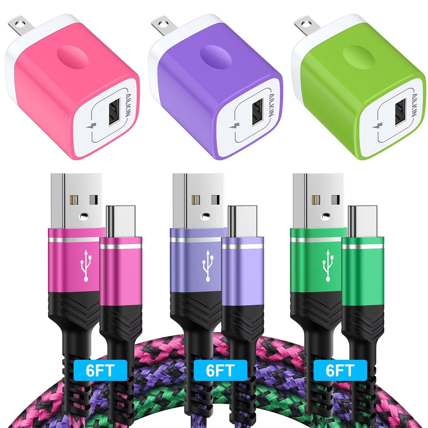Usb Charger Block,Type C Charger Block Fast Charging AILKIN Wall ...