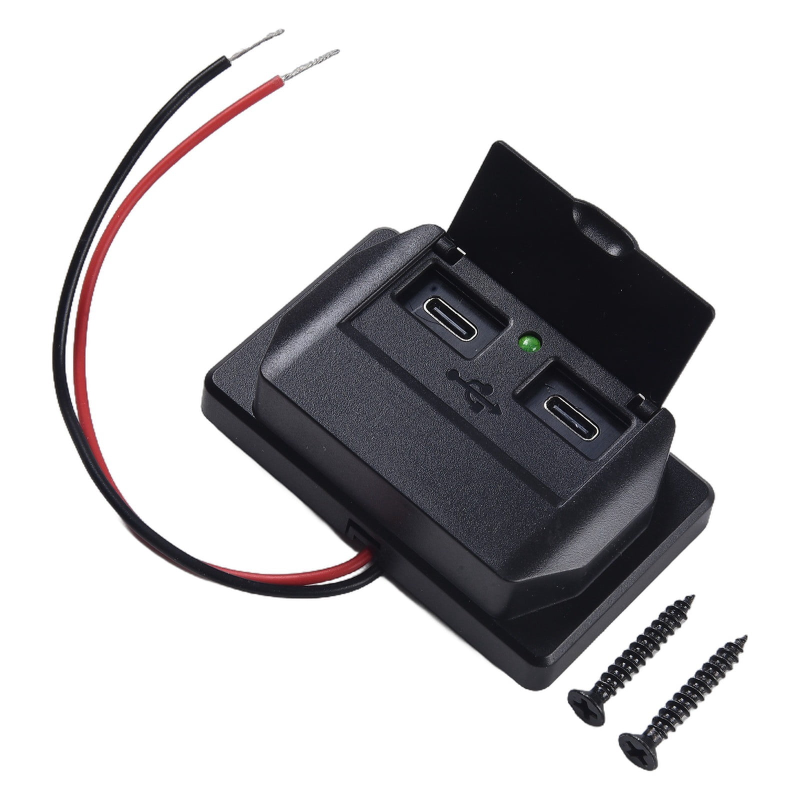 Usb Fast Charger With Led -Light Power Outlet for 12V 24V Car ...