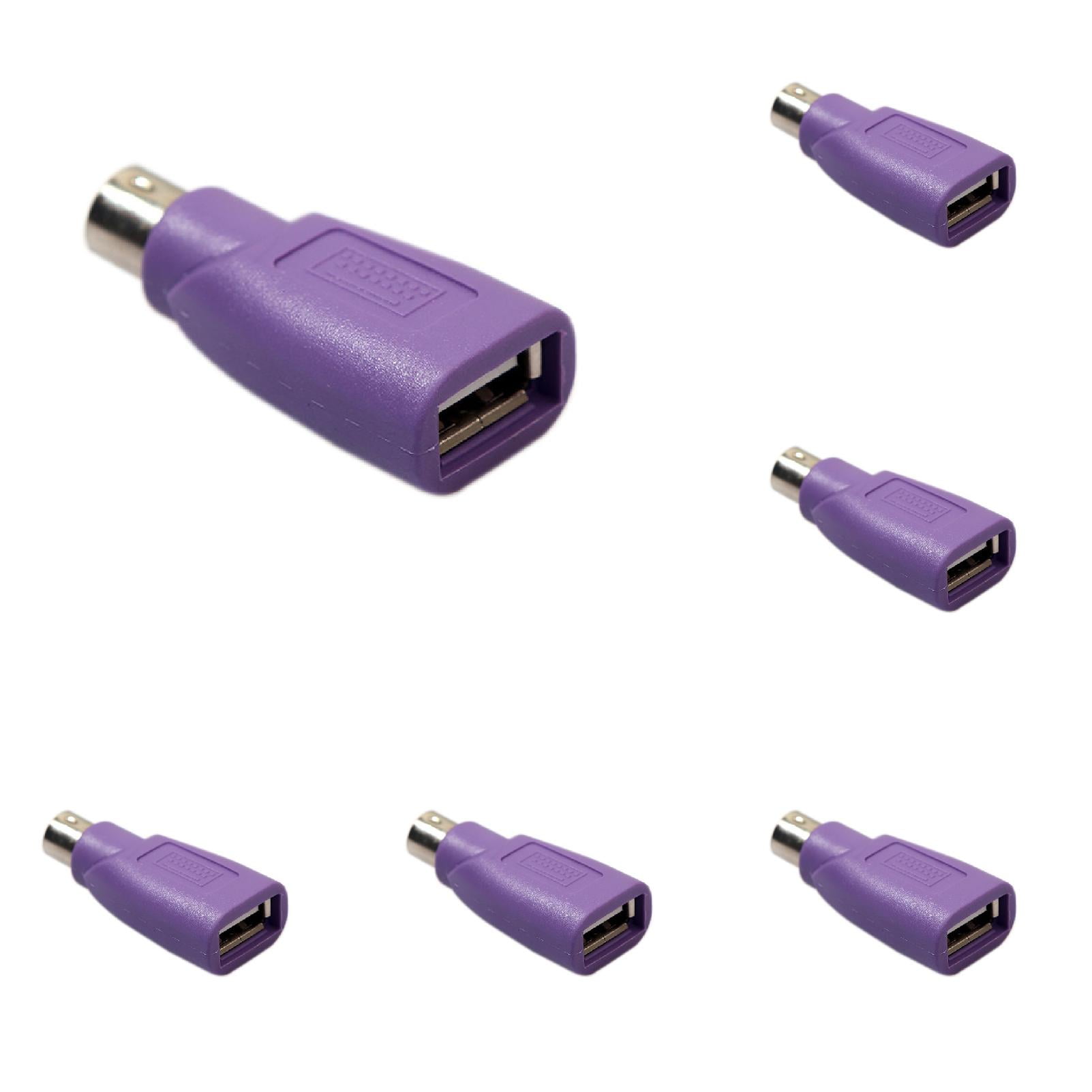 Usb Female To Ps / 2 Keyboard Converter Male Adapter Computer Converter ...