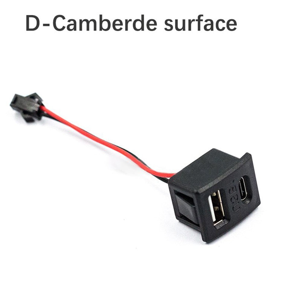 Usb Female Type C Charging Socket Power Socket With Cable Connector ...