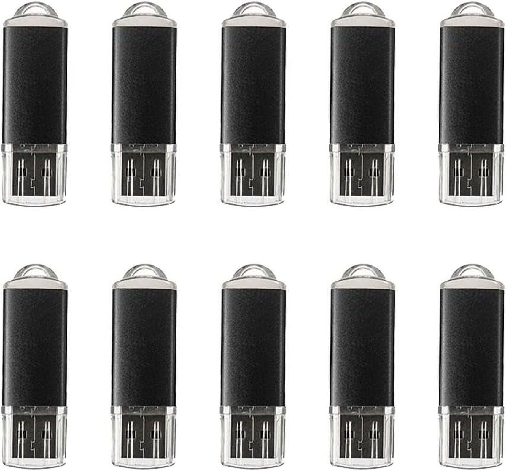 Usb Flash Drive Pack Of 10 Thumb Drives Bulk, Metal Usb 2.0 Memory ...