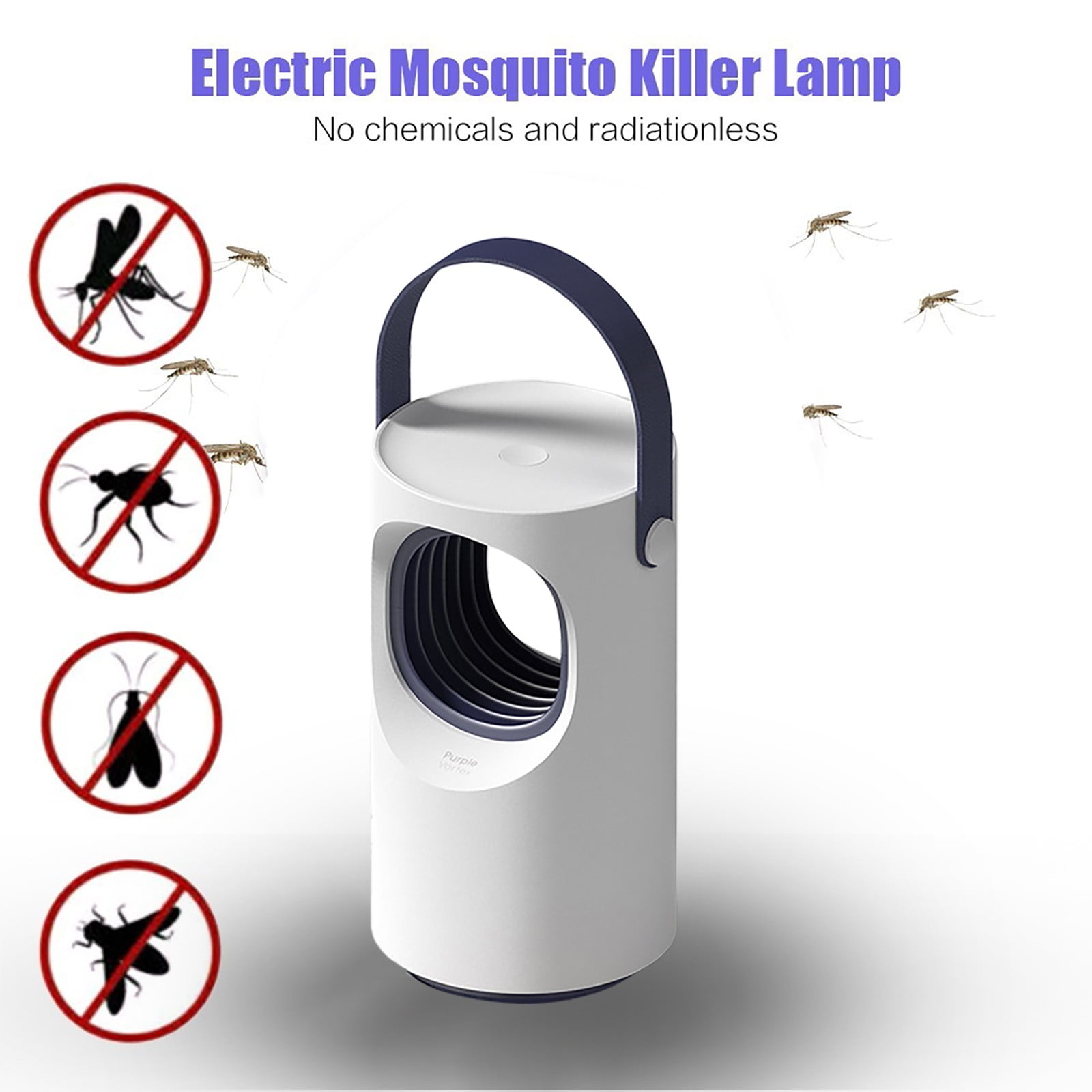 Usb Fly Light Trap Lamp Electric Led Catcher Small Appliances,1X ...