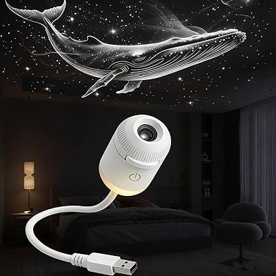 Usb Galaxy Projector | 360 Degree Rotation Table Lamp | 2 in 1 ...