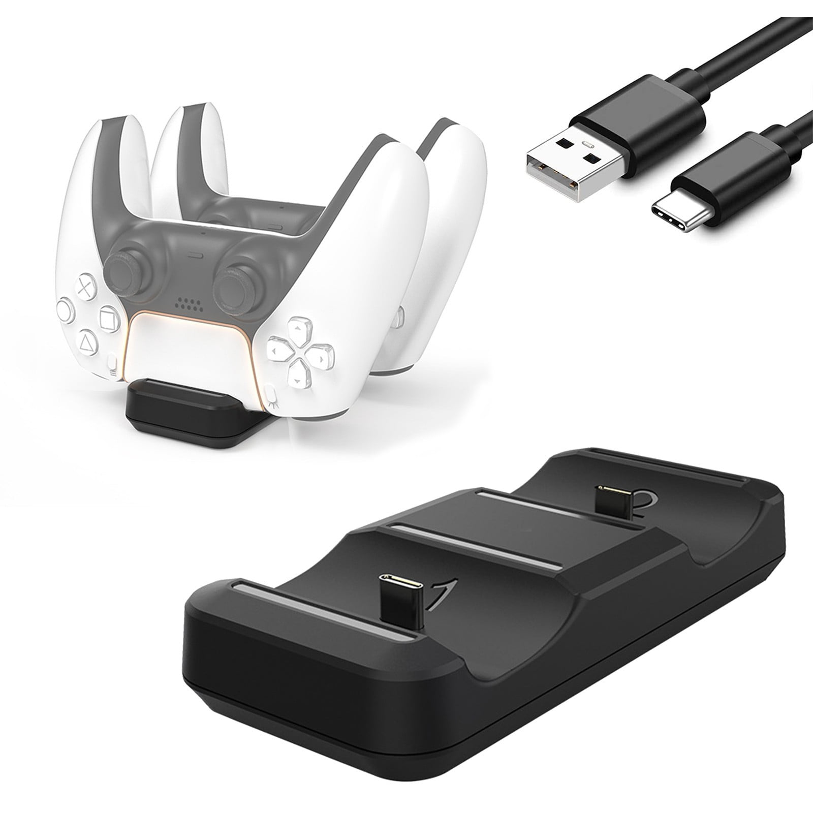 Usb Gamepad Charger Station,Led Controller Dock,2-Port Charging Hub ...